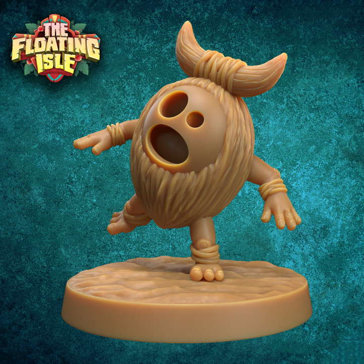 3D Printable Kakamora - Coconutfolk - Presupported by The Dragon ...