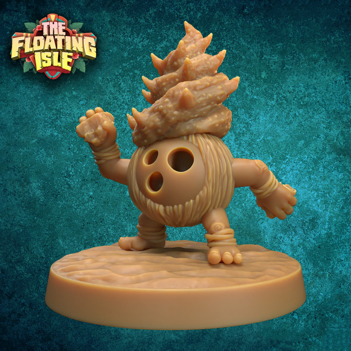 3D Printable Kakamora - Coconutfolk - Presupported by The Dragon ...
