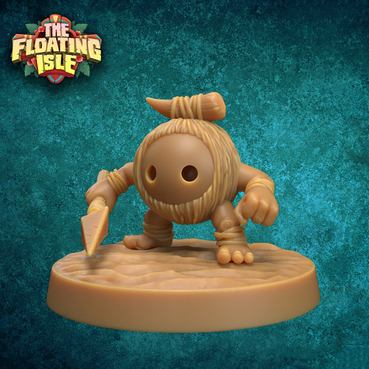 3D Printable Kakamora - Coconutfolk - Presupported by The Dragon ...