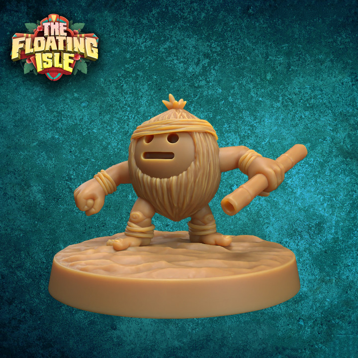 3D Printable Kakamora - Coconutfolk - Presupported by The Dragon ...