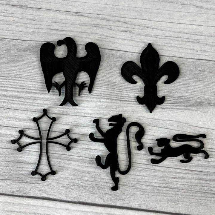 3D Printable Medieval Art Deco pack by The Sands of War