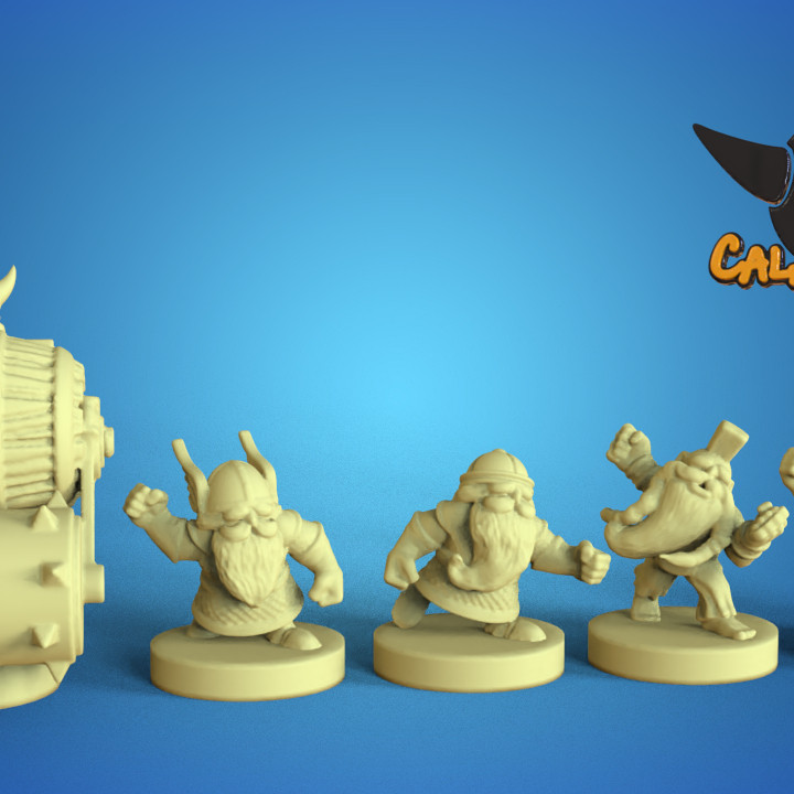 3D Printable Mini dungeon 15mm by Calaverd3D