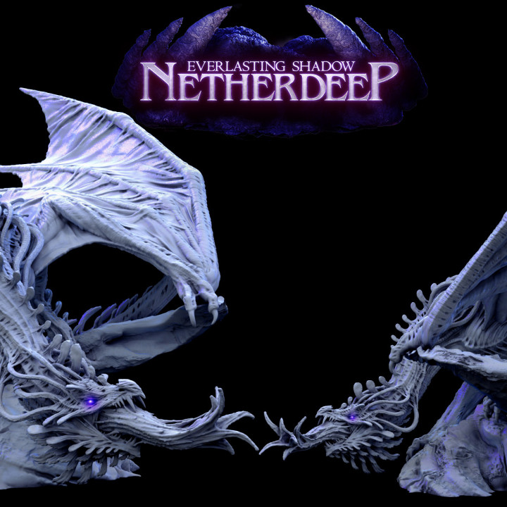 3D Printable Mind Thief Dragon by Mini Monster Mayhem