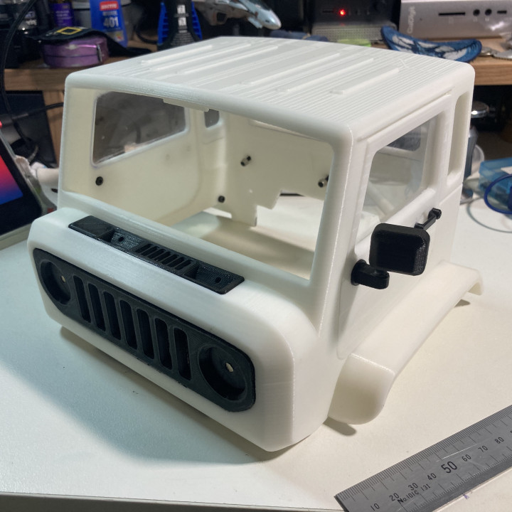 3D Print of ahead RC 1/10 Crawler FC body by arthur0221