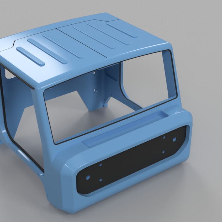 3D Printable ahead RC 1/10 Crawler FC body by Ian Jim