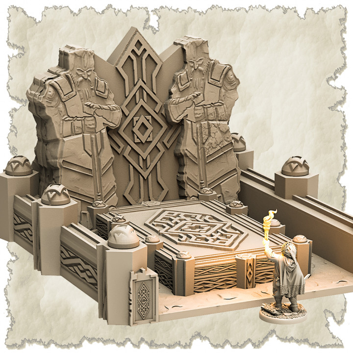 3D Printable The Burial Ground of the Underground Kingdom - PACK by ...