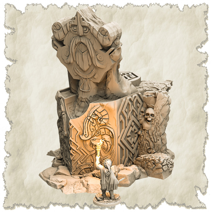3D Printable The Burial Ground of the Underground Kingdom - PACK by ...