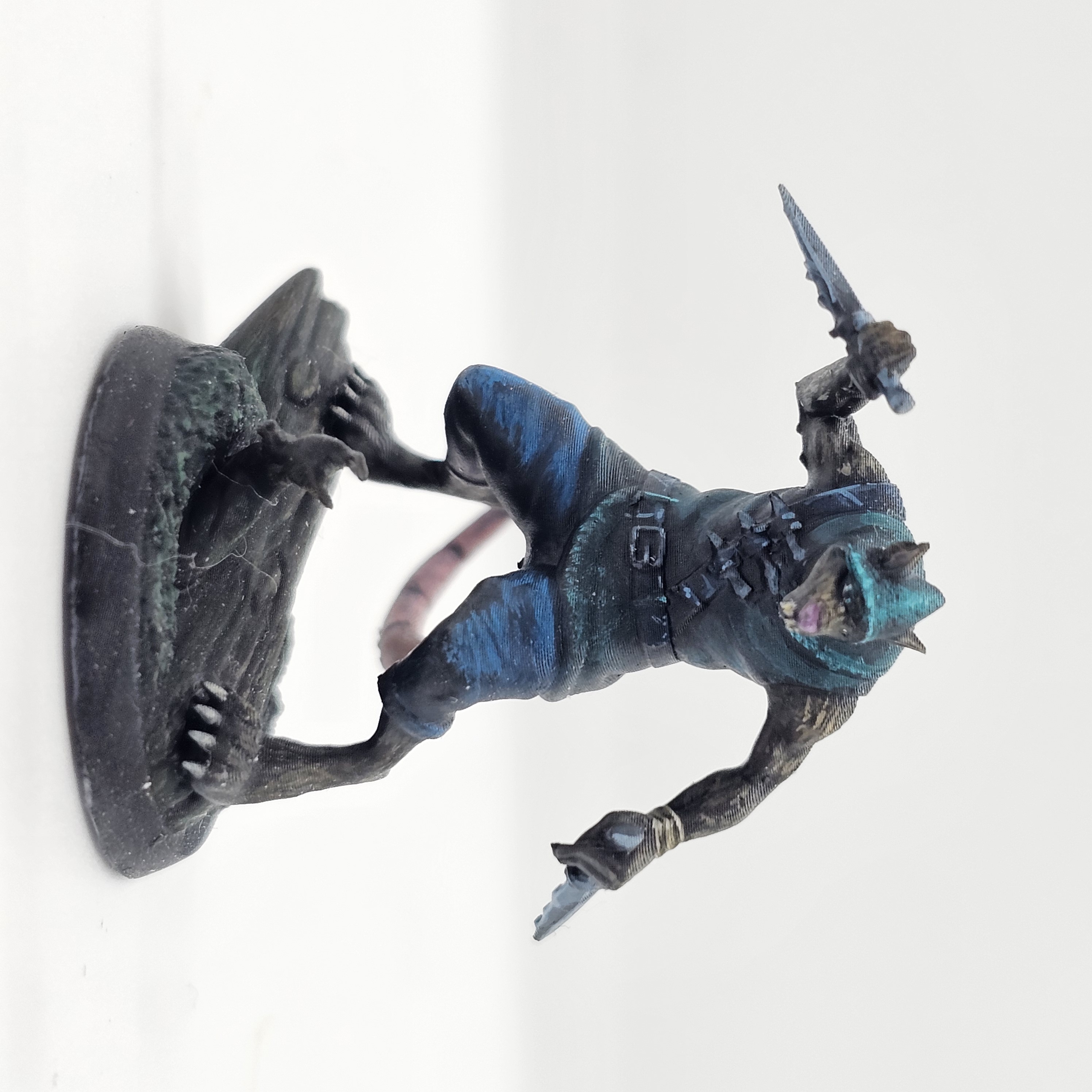 3D Printable Wererat Rogue (1) by TPK Lab