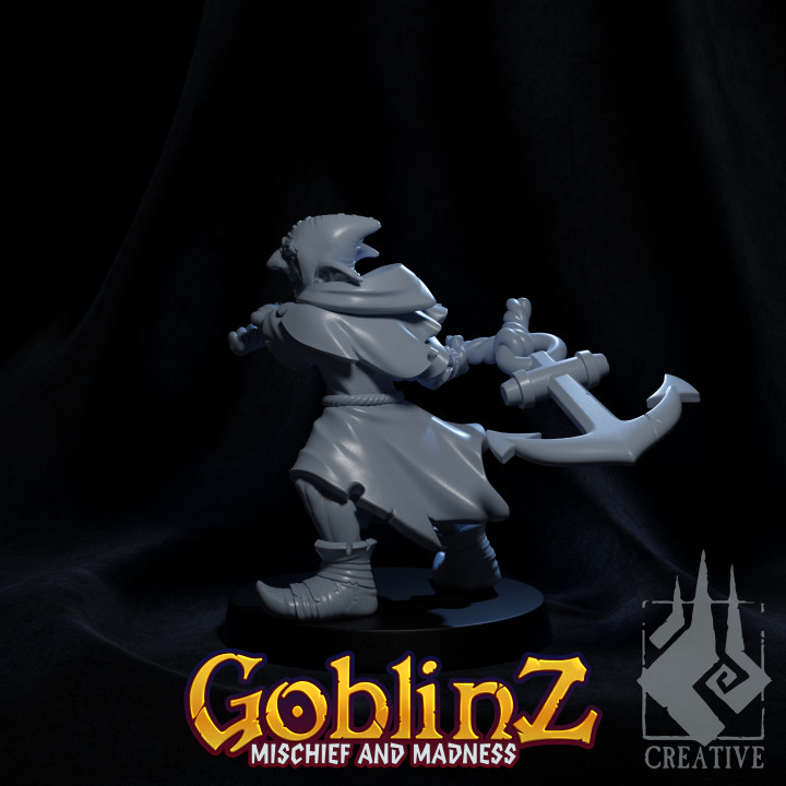 3D Printable Goblin Anchor Thrower by Ember Smith Creative