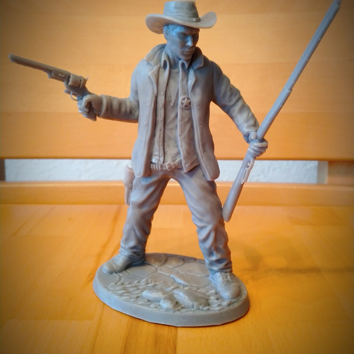 3D Printable U.S. Marshal Dean W. - Action Western Figure by Rudolf Arendt