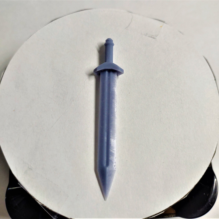 3D Printable Sword and Sheath by Eric Rubeck