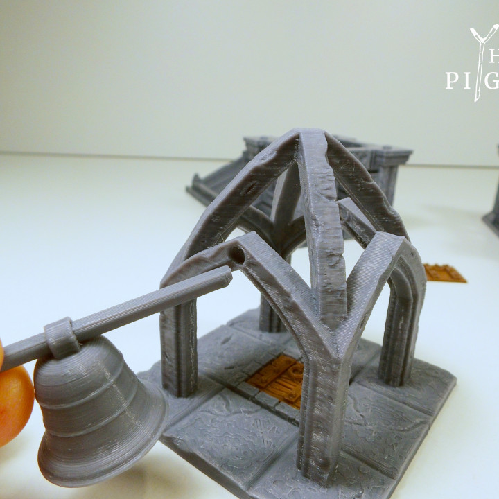 3D Printable CHURCH - TABLETOP TERRAIN DND RPG SCATTER by Jason Beckers