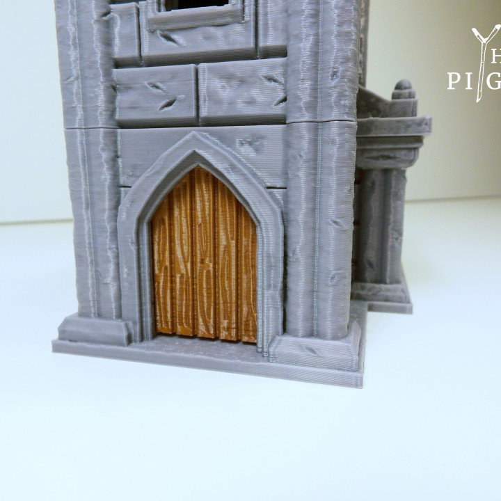 3D Printable CHURCH - TABLETOP TERRAIN DND RPG SCATTER by Jason Beckers