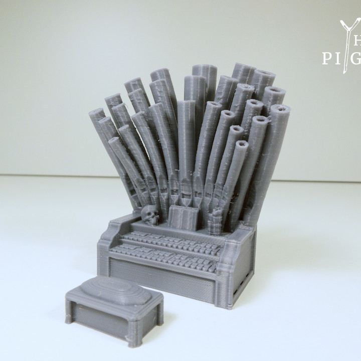 3D Printable ORGANS SET - TABLETOP TERRAIN DND RPG SCATTER by Jason Beckers