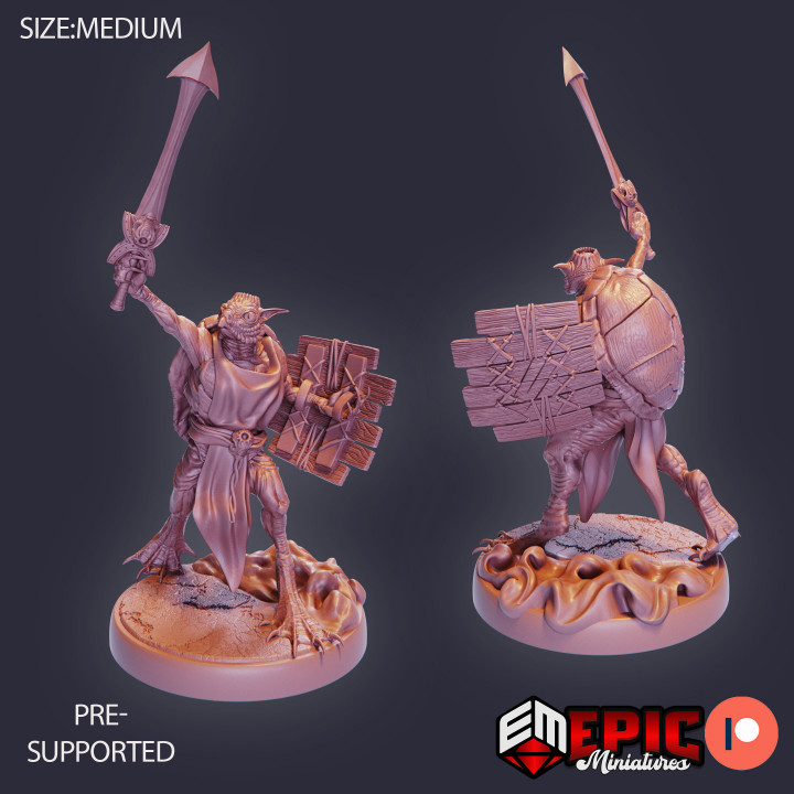 3D Printable Kappa / Turtle Frog Hybrid / Japanese Mythology / Water ...