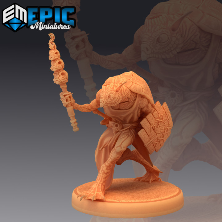 3D Printable Kappa Set/ Turtle Frog Hybrid / Japanese Mythology / Water ...