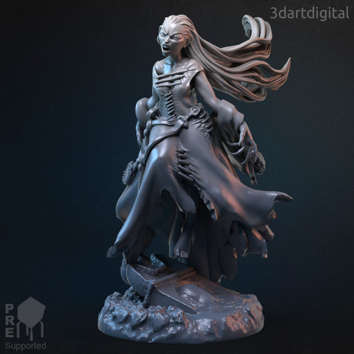 3D Printable Delphine Labelle´ by 3dartdigital