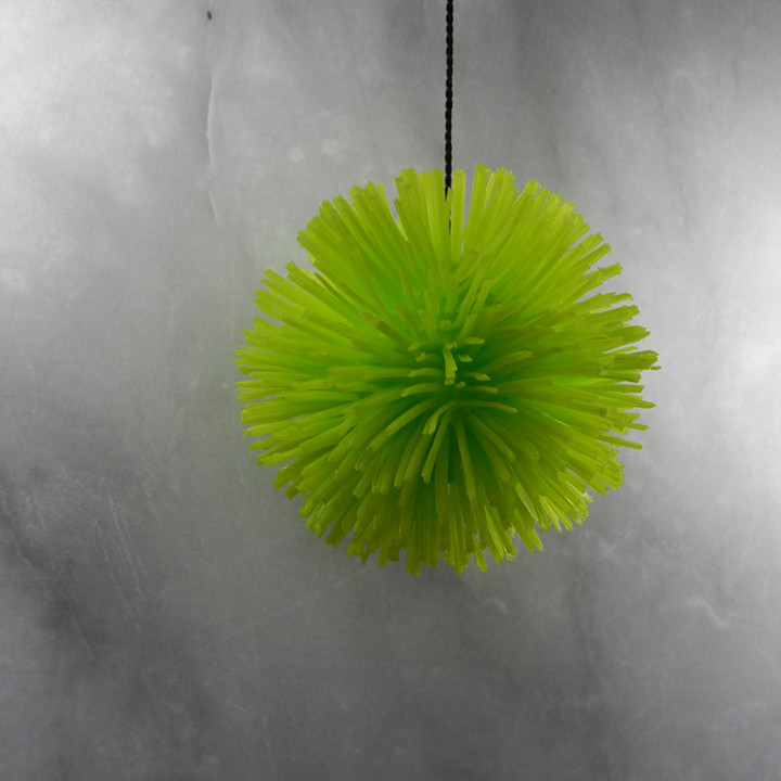 3D Printable Fluffy Ball by Tesibius.Project