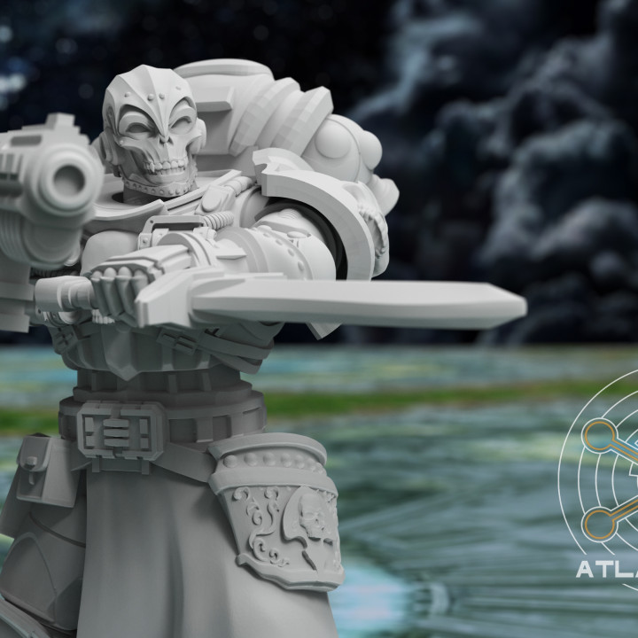 3D Printable Angelic Ravagers by Atlan Forge