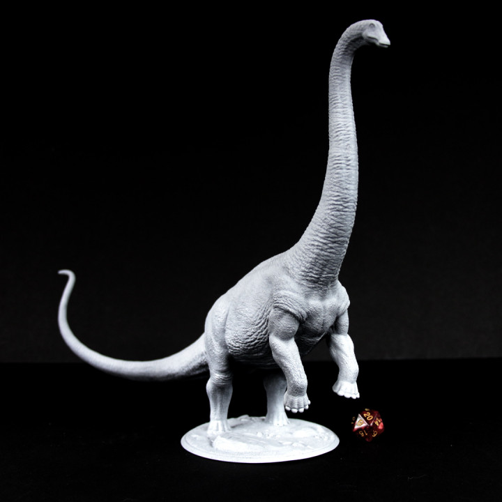 3D Printable Brontosaurus male by clynche art