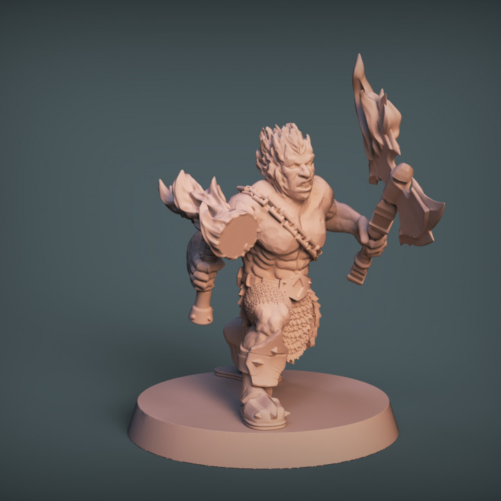 3D Printable Azer Iron dwarfs pack (2) by Imp3dsion