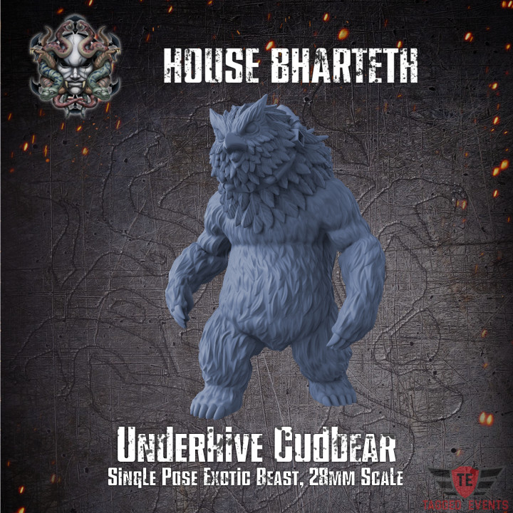 3D Printable House Bharteth - Underhive Cudbear by Tagged Events