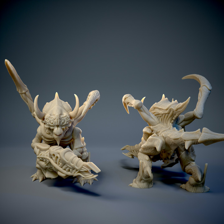 3D Printable Grunts ranged by Mad's Minis