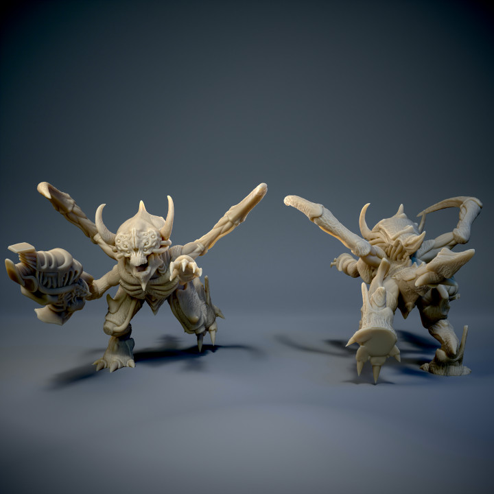 3D Printable Grunts ranged by Mad's Minis