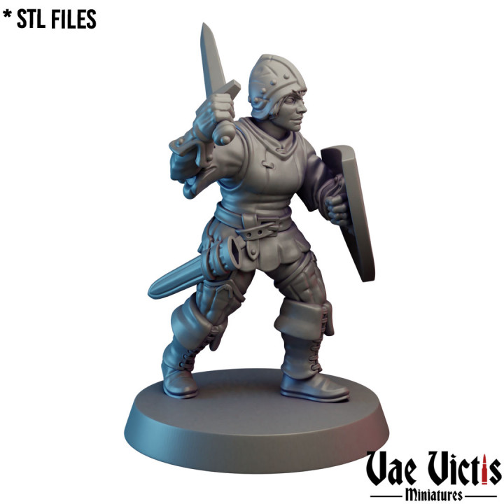 3D Printable Assembled Village Guards (women) [PRE-SUPPORTED] by Vae ...