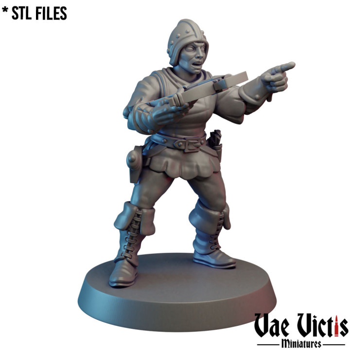 3D Printable Assembled Village Guards (women) [PRE-SUPPORTED] by Vae ...