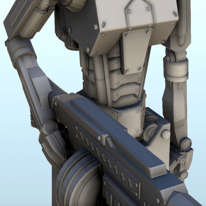 3D Printable Android TX2 (+ supported version) - Post-Apo Zombies ...