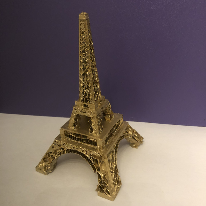 3D Printable EIFFEL Tower by BIGEASYART