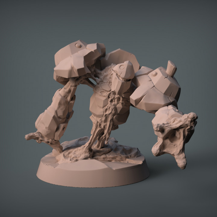 3D Printable Magma elemmental by Imp3dsion