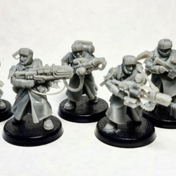 3D Printable Spacenaz Specials Team by Reptilian Overlords