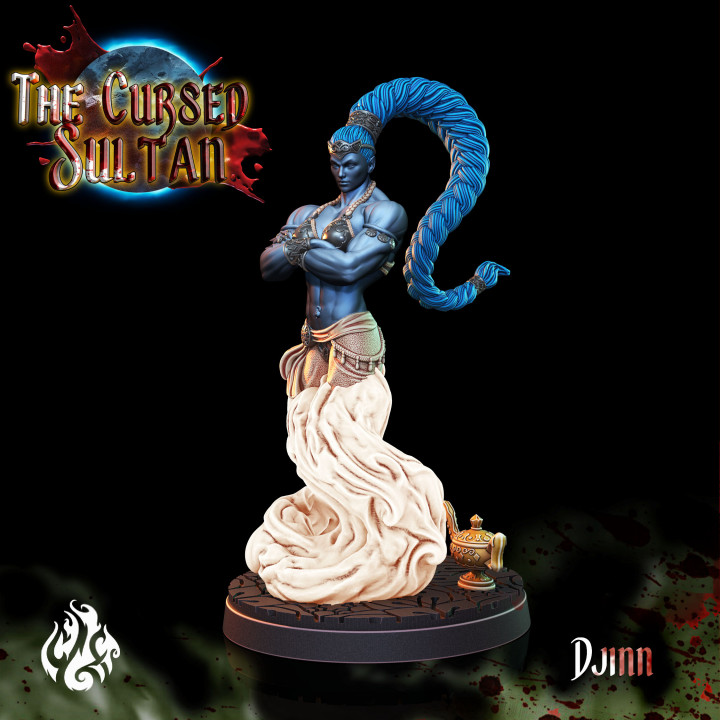 3D Printable Djinn by Crippled God Foundry