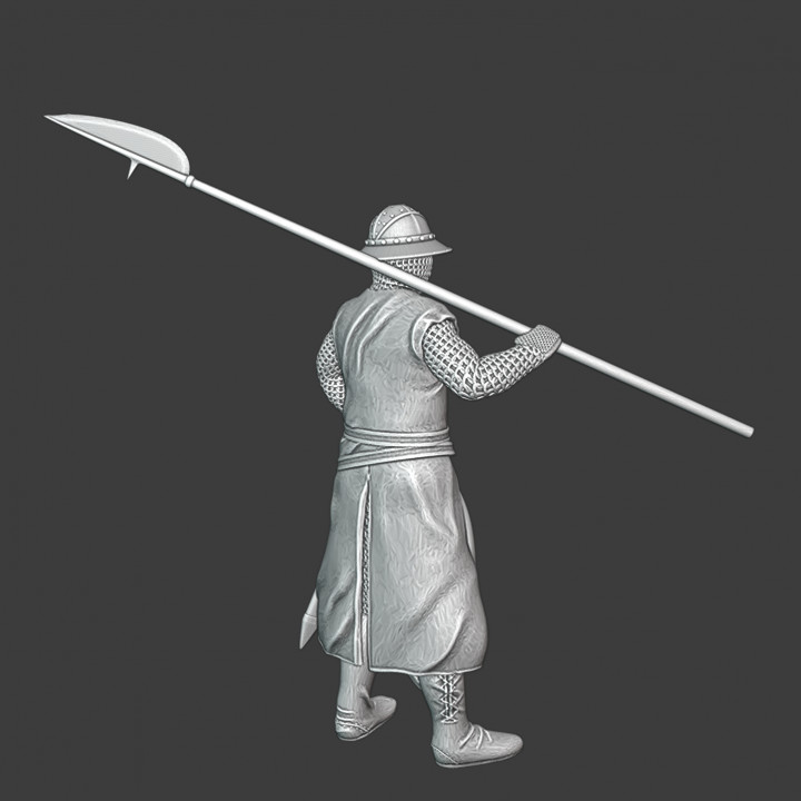 3D Printable Medieval Guard - Livonian Knight infantry by Northern ...