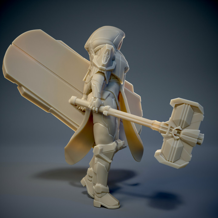 3D Printable Hammer Guard by Mad's Minis
