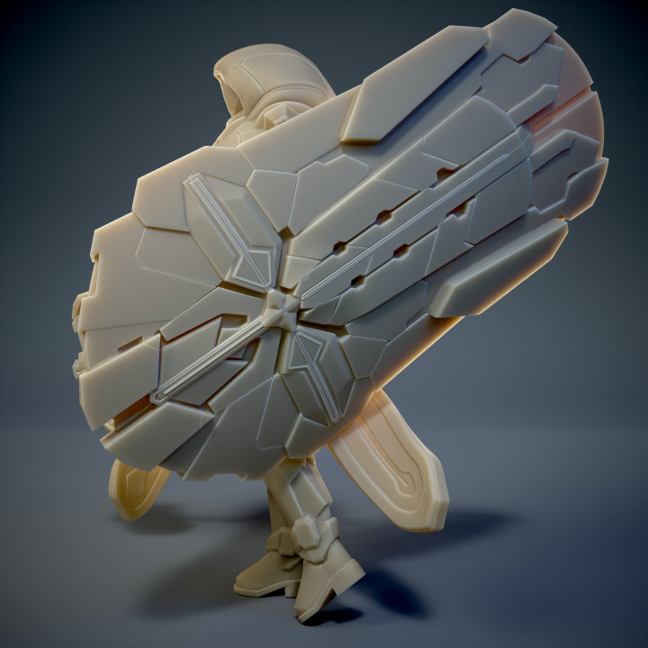 3D Printable Hammer Guard by Mad's Minis