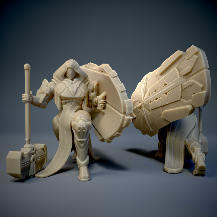 3D Printable Hammer Guard by Mad's Minis