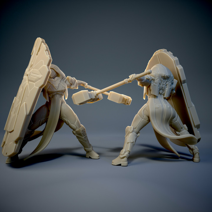 3D Printable Hammer Guard by Mad's Minis