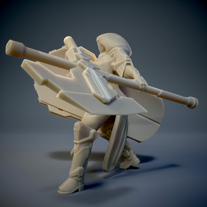 3D Printable The Guard by Mad's Minis