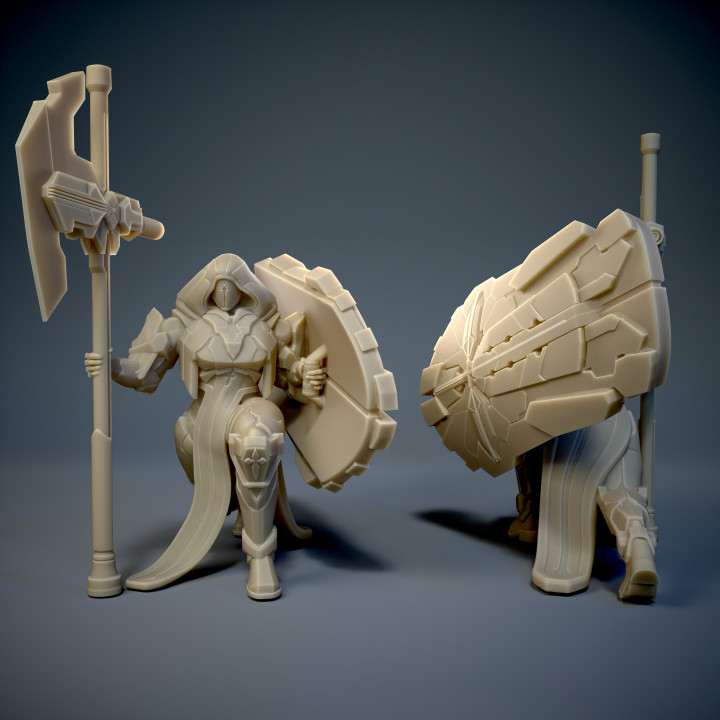 3D Printable The Guard by Mad's Minis
