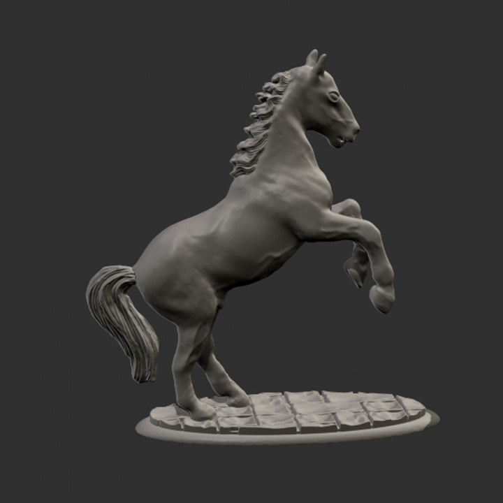 3D Printable Horses in 3 Poses by Philip Sin's Miniatures