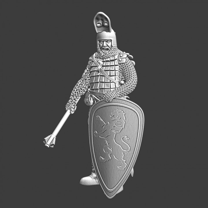 3D Printable Medieval Commander of Novgorod - Medieval Russia by ...
