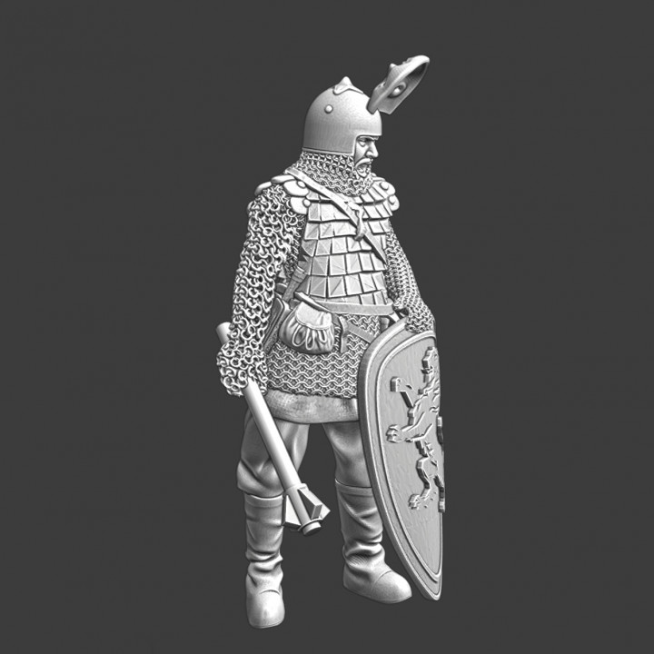 3D Printable Medieval Commander of Novgorod - Medieval Russia by ...