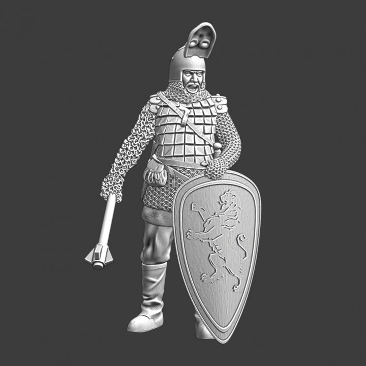 3D Printable Medieval Commander of Novgorod - Medieval Russia by ...