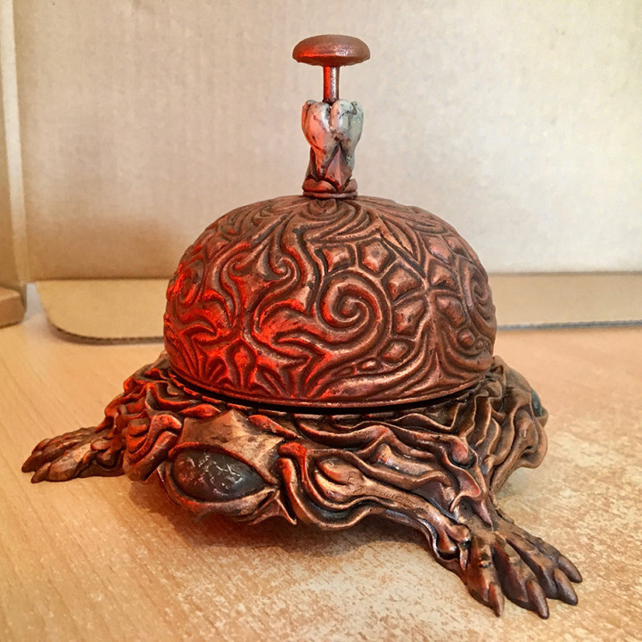 3D Printable Bell of Inscryption by David