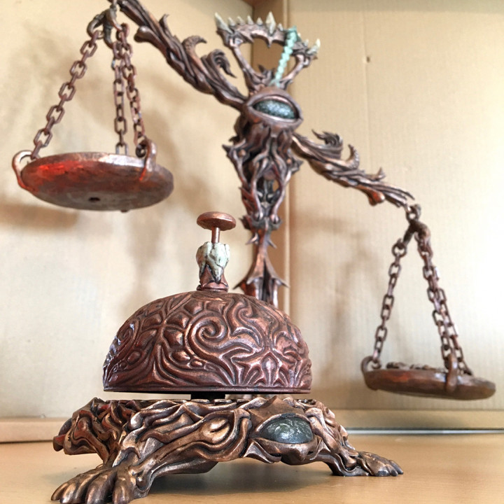 3D Printable Bell of Inscryption by David