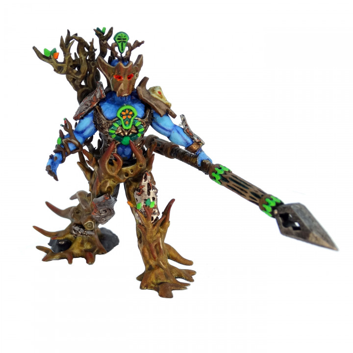 3D Printable Vine Queen Tree Spirit | Resin Miniature | TTRPG by Lex Addams