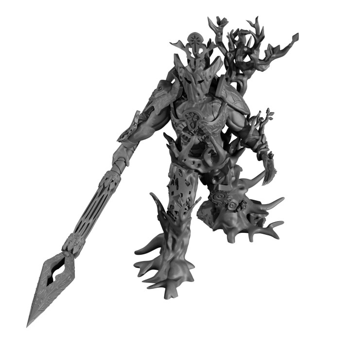 3D Printable Vine Queen Tree Spirit | Resin Miniature | TTRPG by Lex Addams